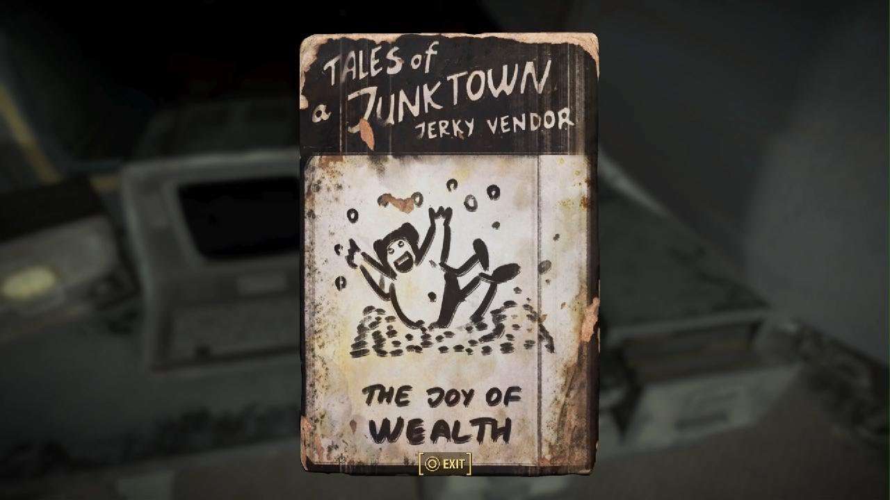 Fallout 4_Tales of Junktown Jerky Vendor 🔑 The Joy of Wealth 📰 Gwinnett ...