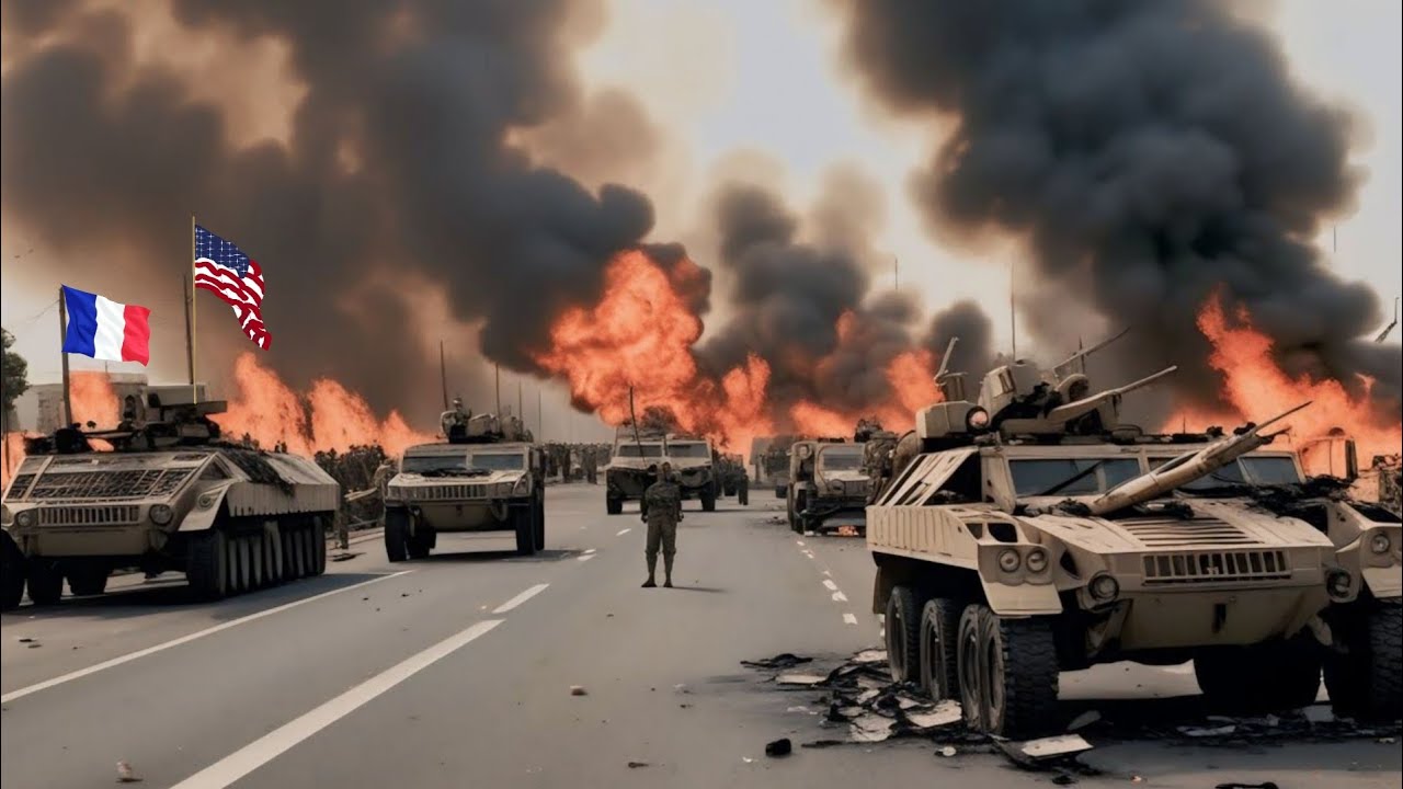 Death Trap! 3000 French and US Soldiers and 200 Tanks Destroyed by ...
