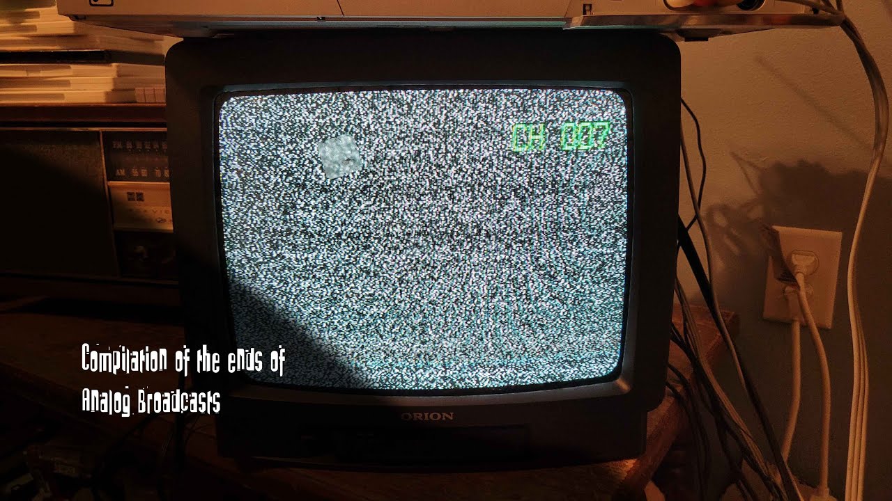 A collection of random Analog TV shutoffs/signoffs - YouTube