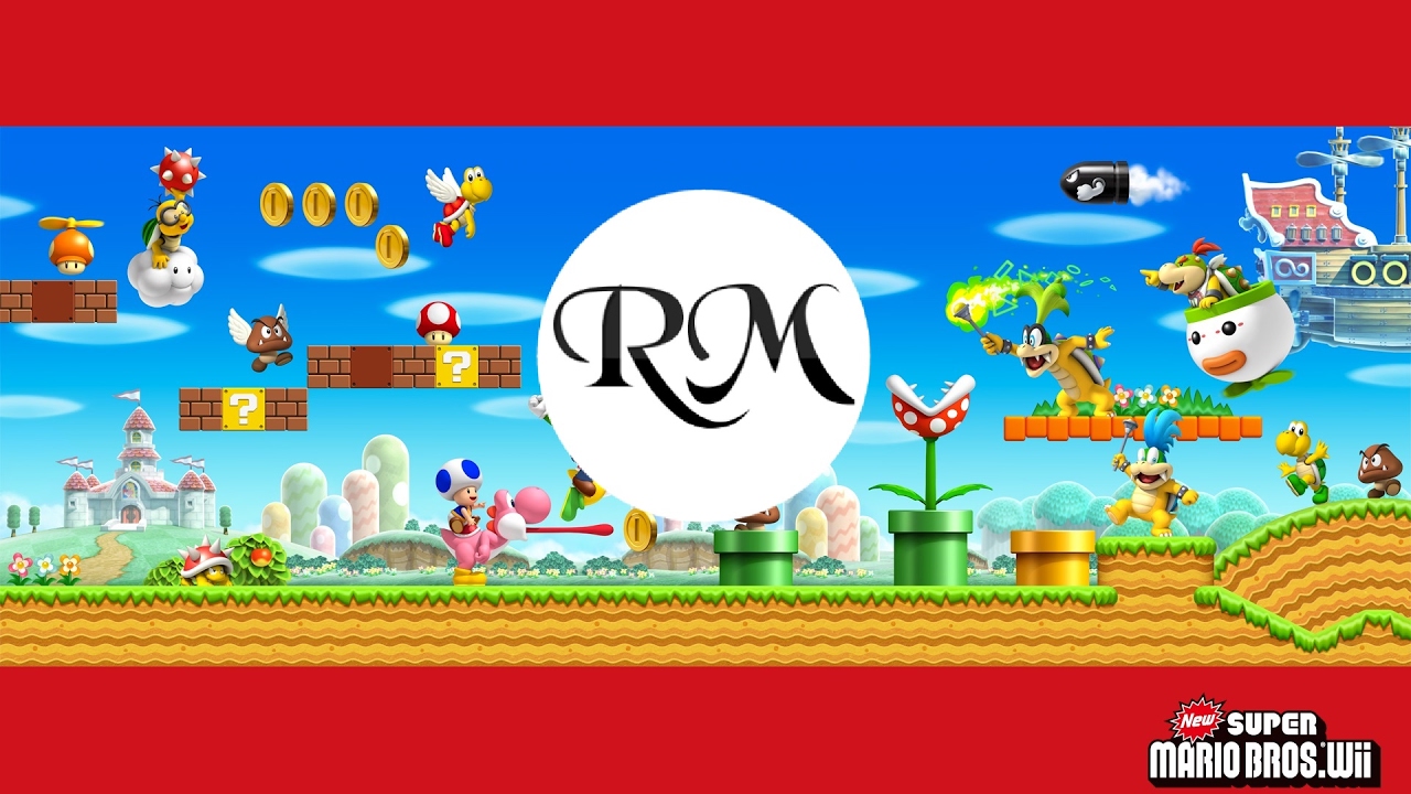 New Super Mario Bros Wii Overworld Theme Backwards - YouTube