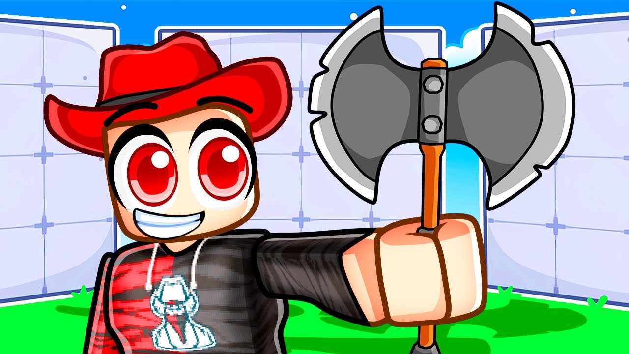 NEW Battle Axe In Roblox Rivals... - YouTube