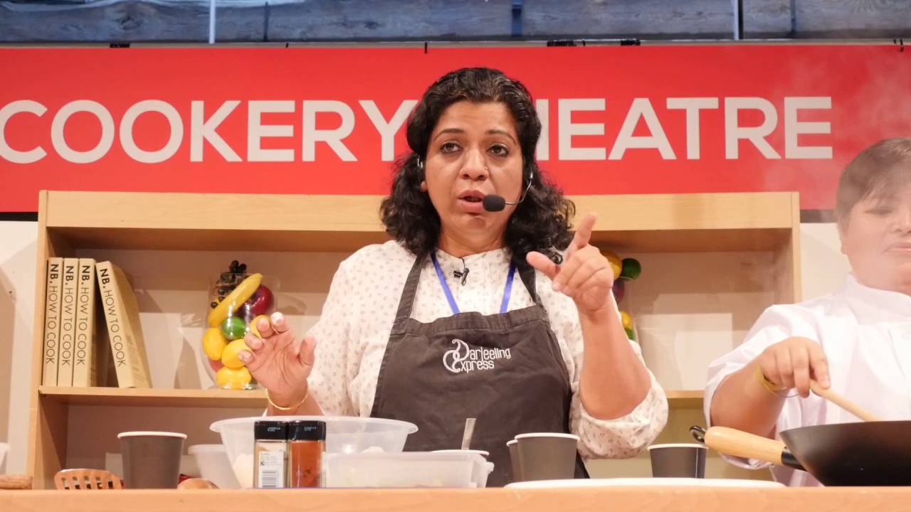 Asma Khan Live Cookery Show @ London Halal Food Festival 2016 - YouTube
