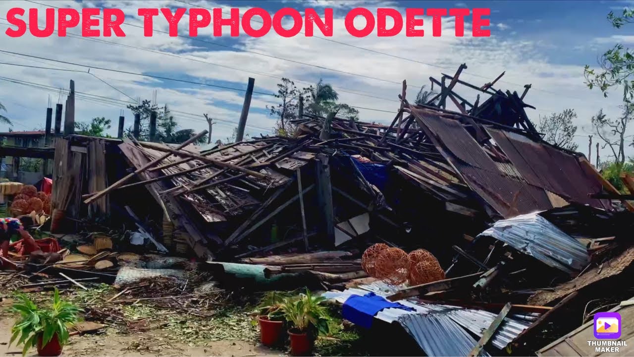 Super Typhoon Odette (Rai)- Eye Of The Storm - YouTube