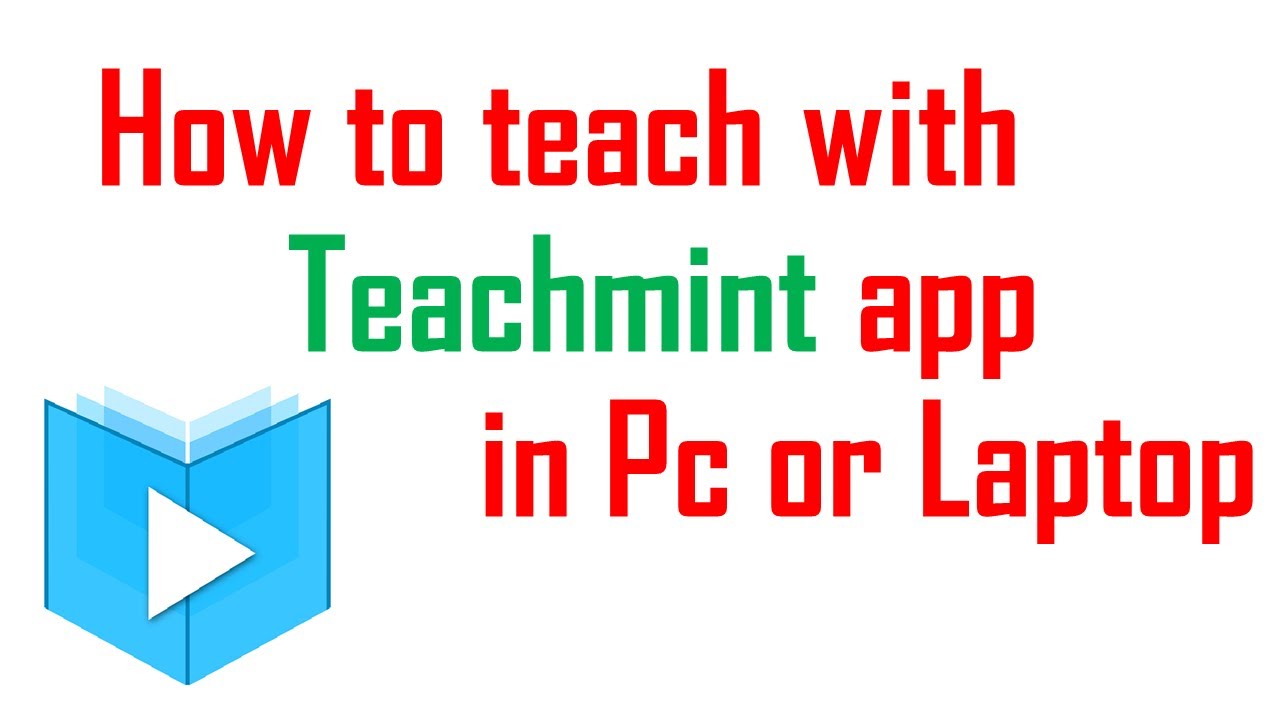 How to use Teachmint app in PC - YouTube