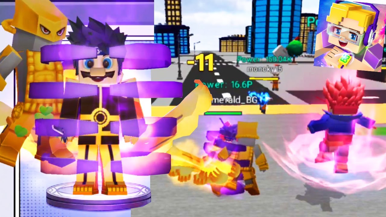 Blockman Go - 👊Anime Fighting Simulator👊 - YouTube