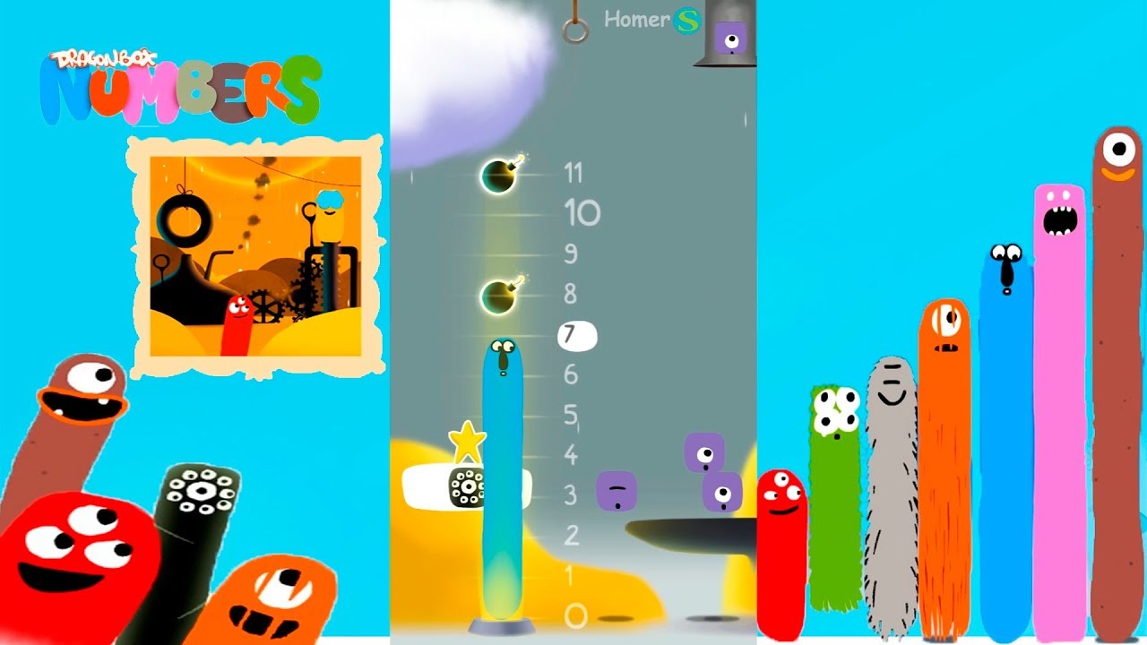 Guess the numbers #2 - DragonBox: Numbers - Ladder. - YouTube