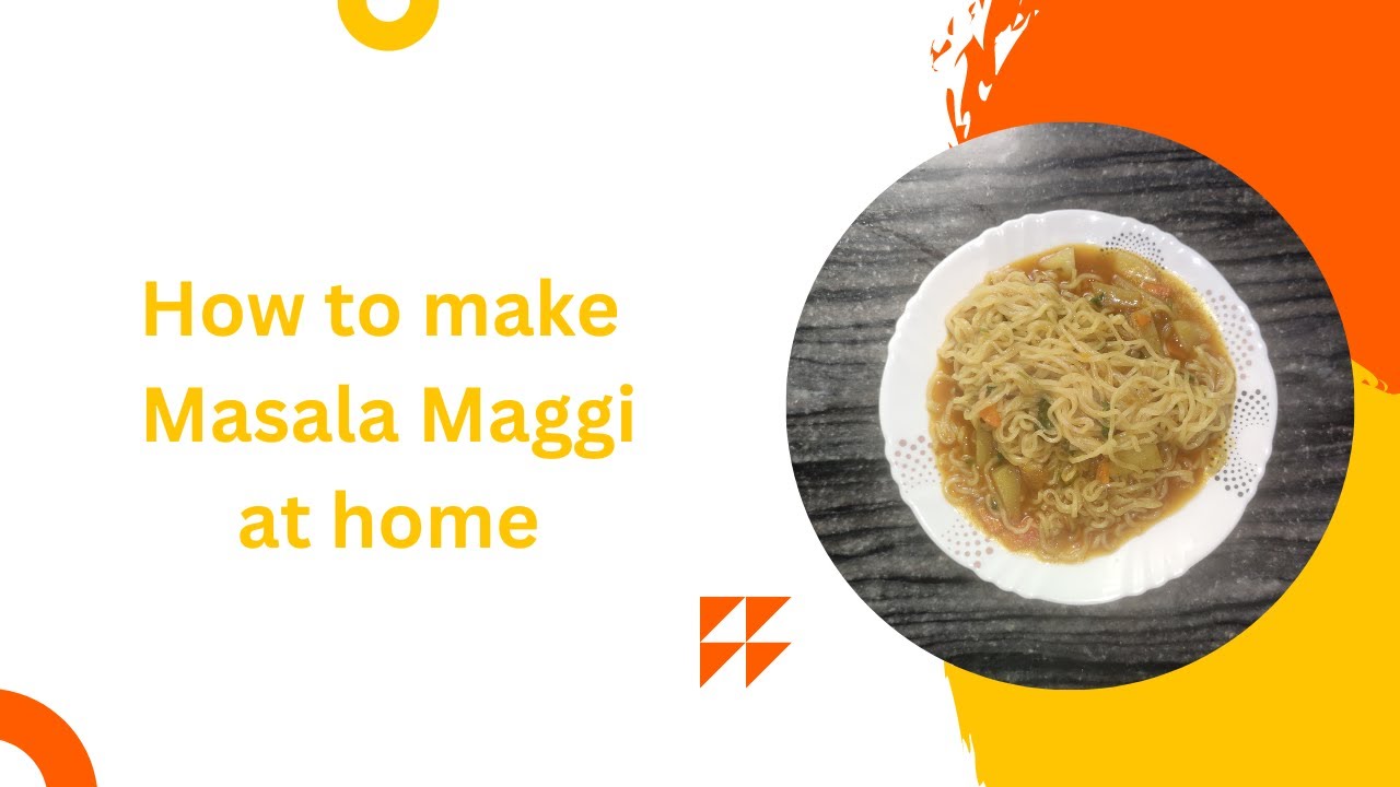 How to make Masala Maggi at home - YouTube