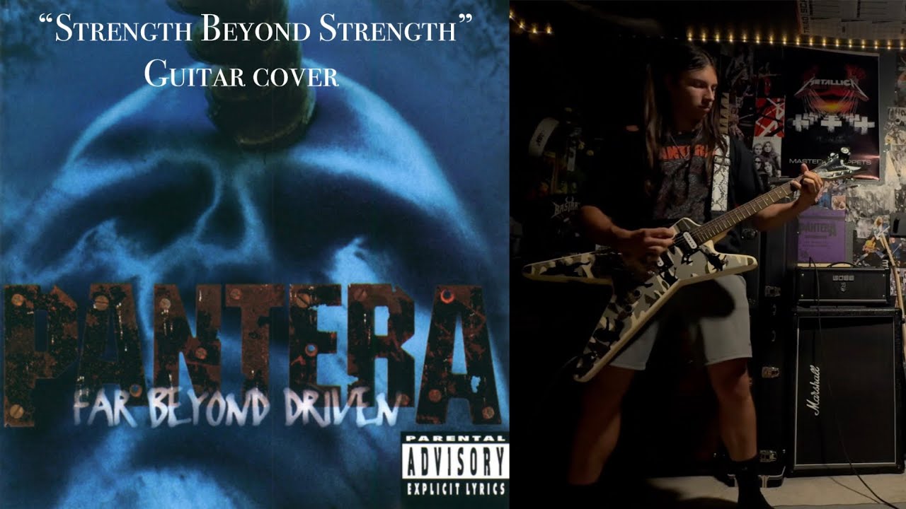 “Strength Beyond Strength” by Pantera, Guitar Cover - YouTube