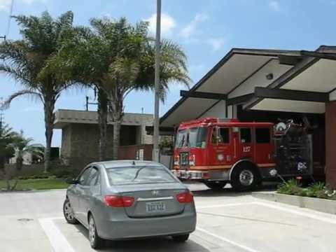 LA County Station 127 responding - YouTube