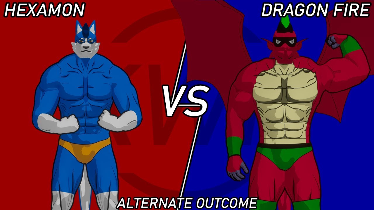 Hexamon Vs Dragon Fire [ALTERNATE OUTCOME] - YouTube