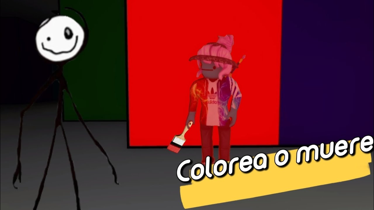 COLOREA o MUERE en ROBLOX!! - YouTube