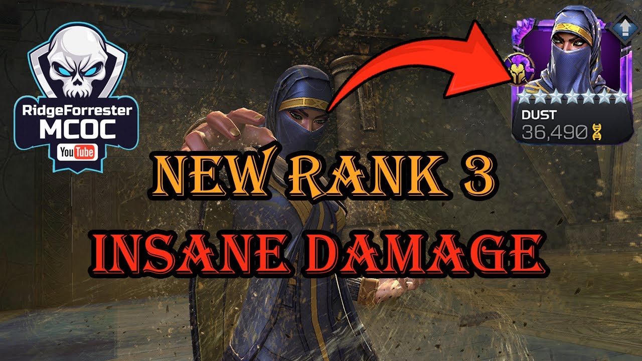 AMAZING Mutant! 7 Star Rank 3 Dust Game Play - MCOC - YouTube