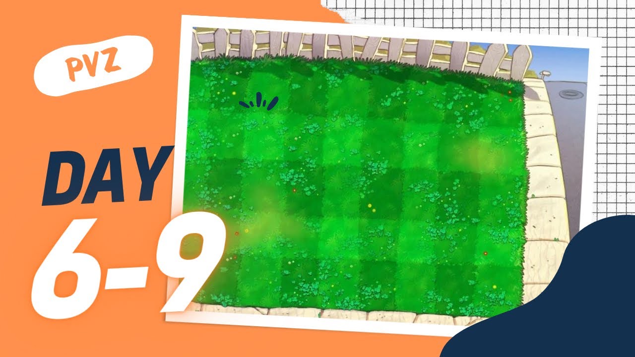PVZ - Day (Levels 6-9) - YouTube