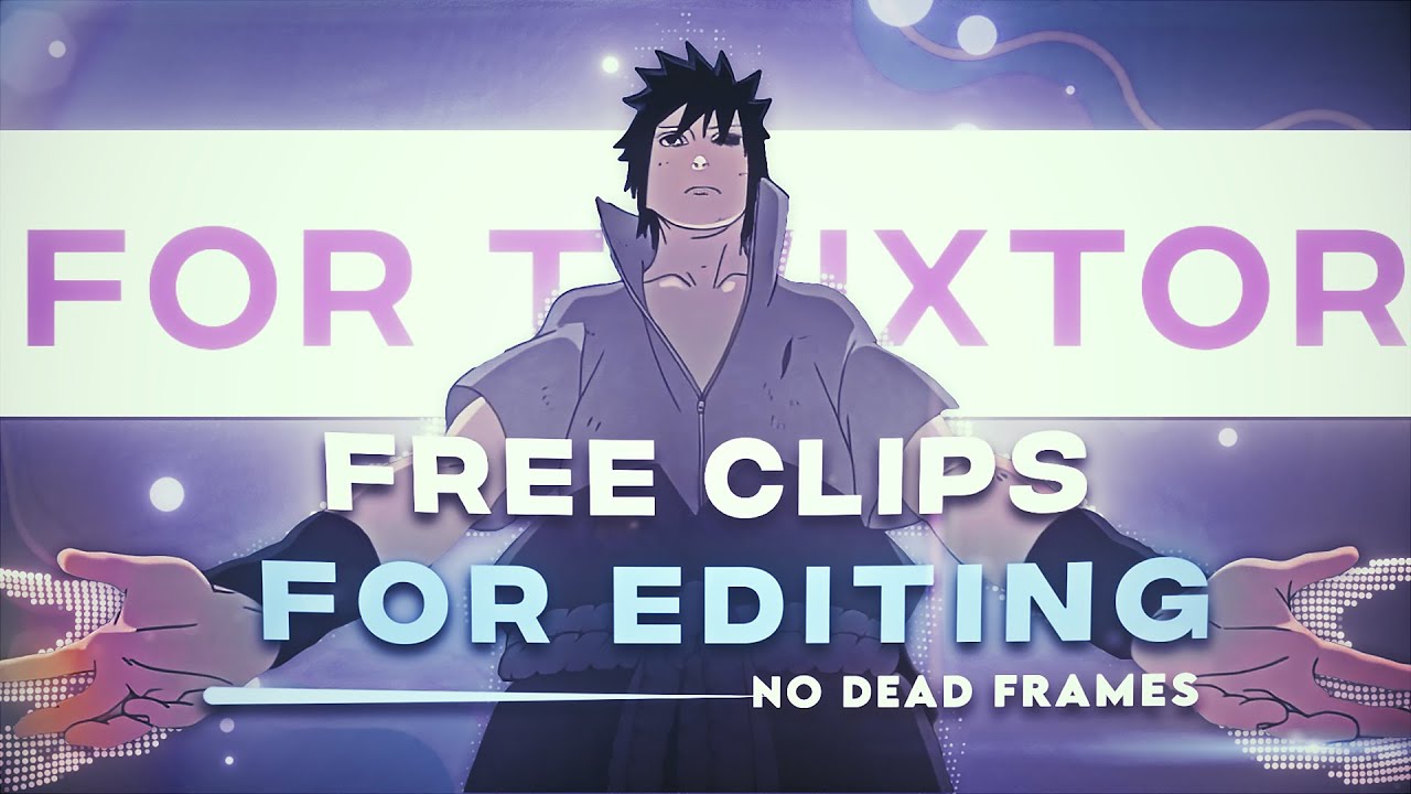 Naruto vs Sasuke Free clips for editing [NO DEAD FRAMES] - YouTube