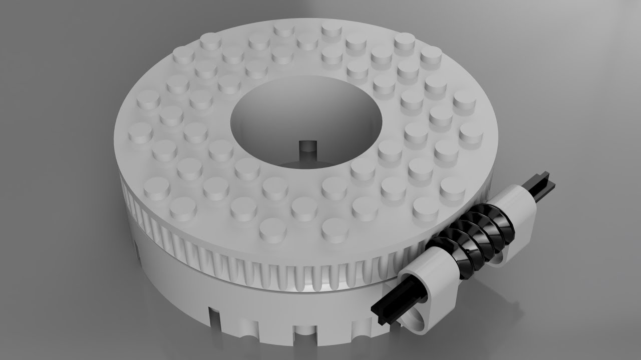 LEGO Compatbile Medium Sized Thrust Ball Bearing - YouTube