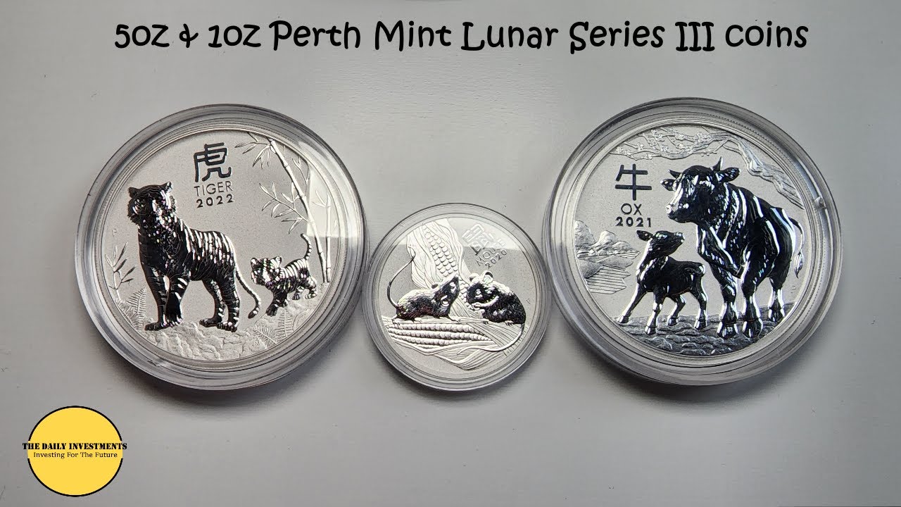 5oz & 1oz Perth Mint Lunar Series III coins - YouTube