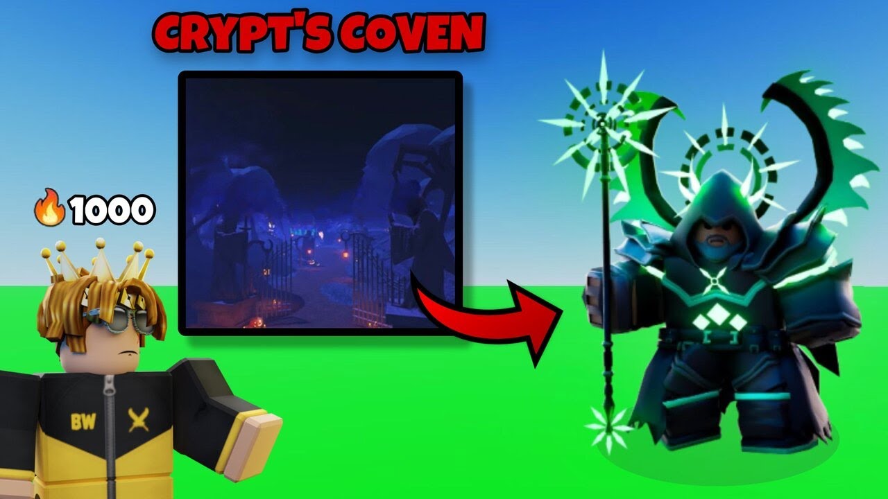 1,000 WINSTREAK Player Destroys The Crypt's Coven Gamemode in Roblox ...