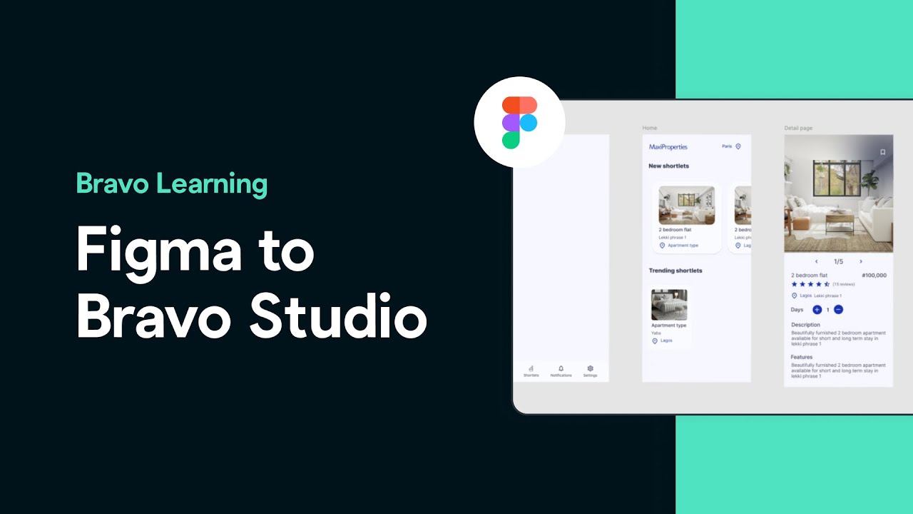 From Figma community design to real app with Bravo Studio - YouTube
