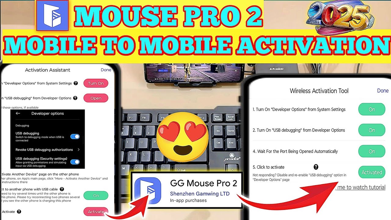 Gg mouse pro activation mobile to mobile | Gg Mouse Pro phone to phone ...