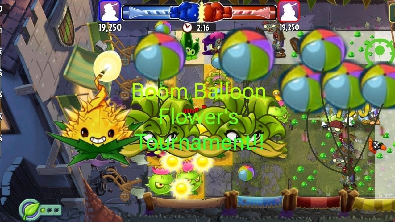 Plants Vs Zombie's 2-Arena Boom Balloon Flower's Tournament!!Season 62 ...