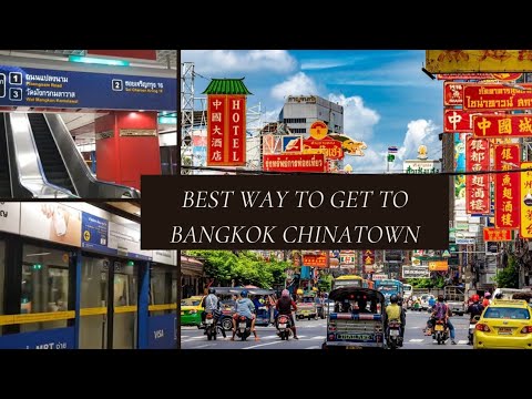Easy Guide : How to get to Bangkok Chinatown by Subway (MRT) in Thailand
