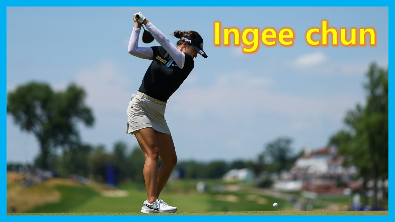 미녀골퍼 덤보 "전인지" 올드Vs 뉴스윙모션 & 슬로우모션, Beauty golfer " Ingee Chun" Fantastic ...