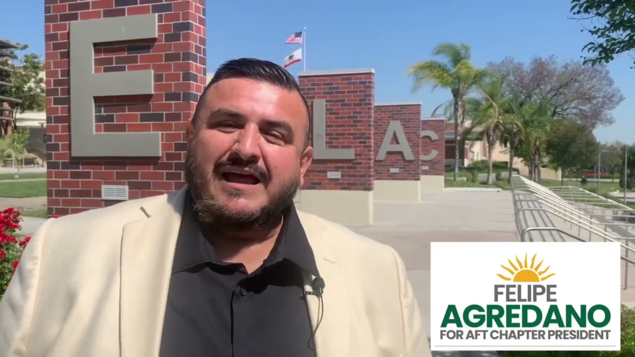 VOTE Felipe Agredano for AFT President, when jobs are on the line ...
