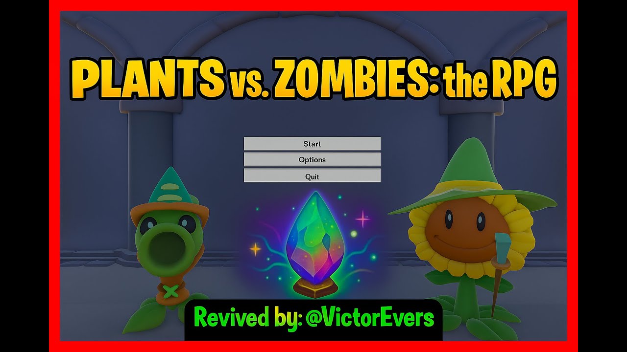 Playing Plants vs. Zombies: The RPG game 7u7 (revived by @VictorEvers ...
