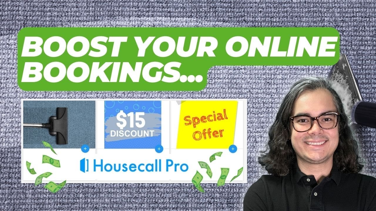 How To Set Up Housecall Pro ONLINE BOOKING For Your Carpet Cleaning ...