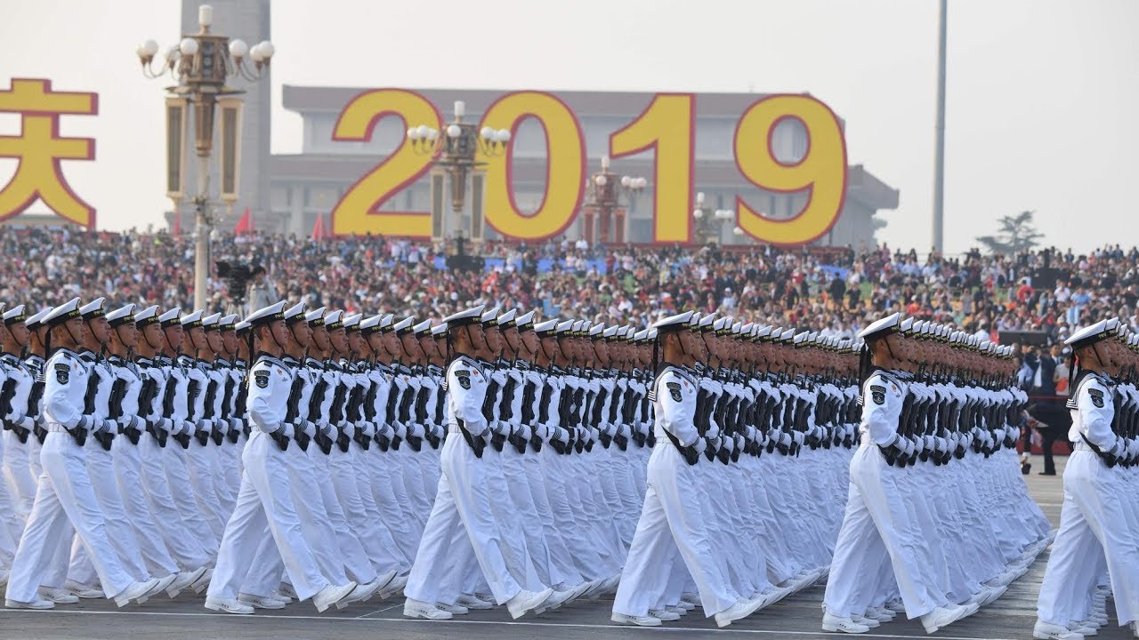 China marks the 70th anniversary of its founding with military parade ...
