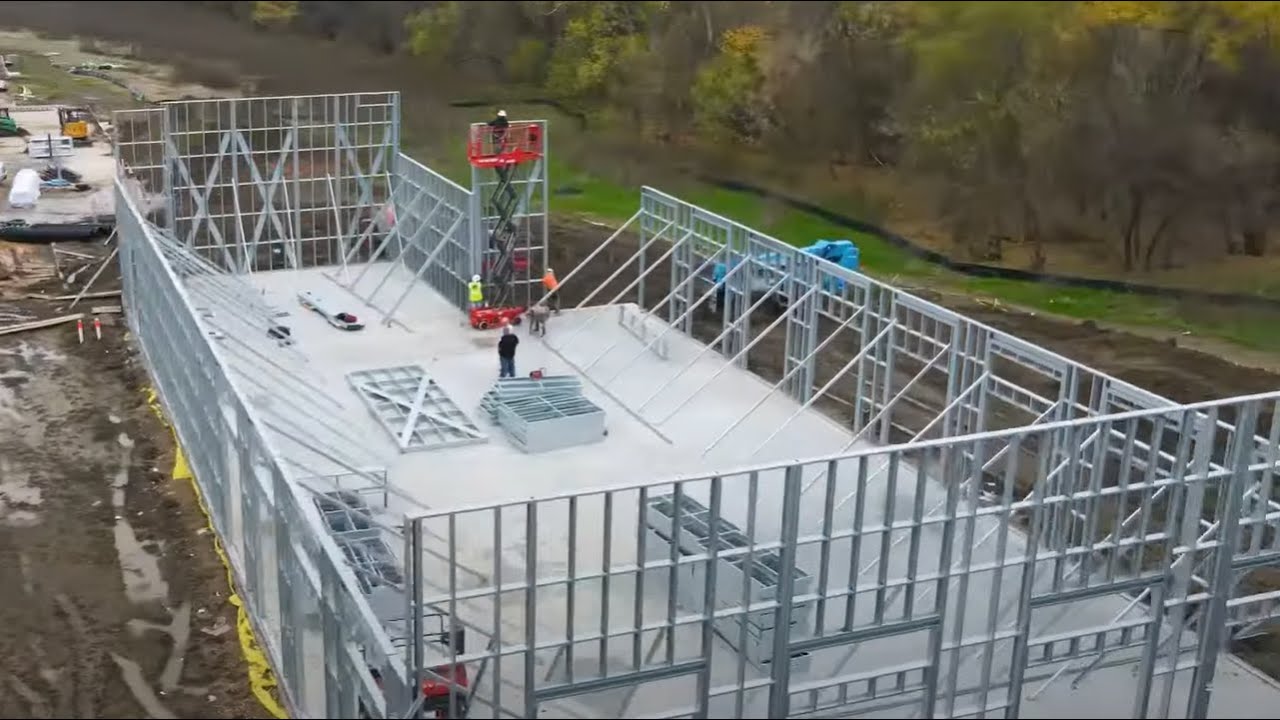 Steel Framing Story - Accurate Steel Fab - YouTube