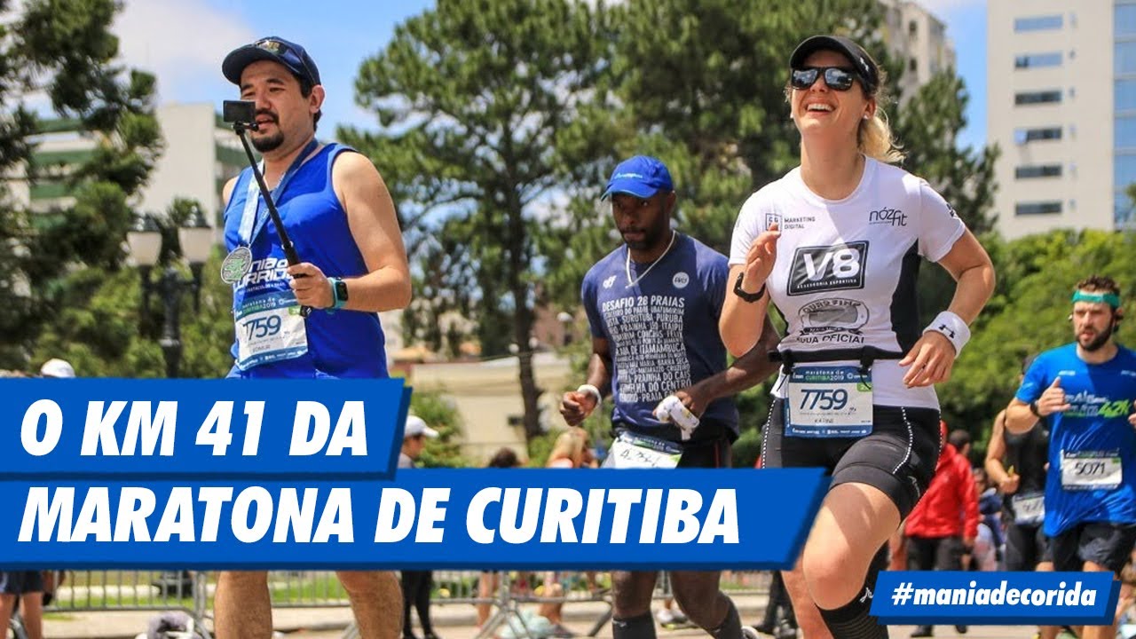 O KM 41 DA MARATONA DE CURITIBA 2019 - YouTube