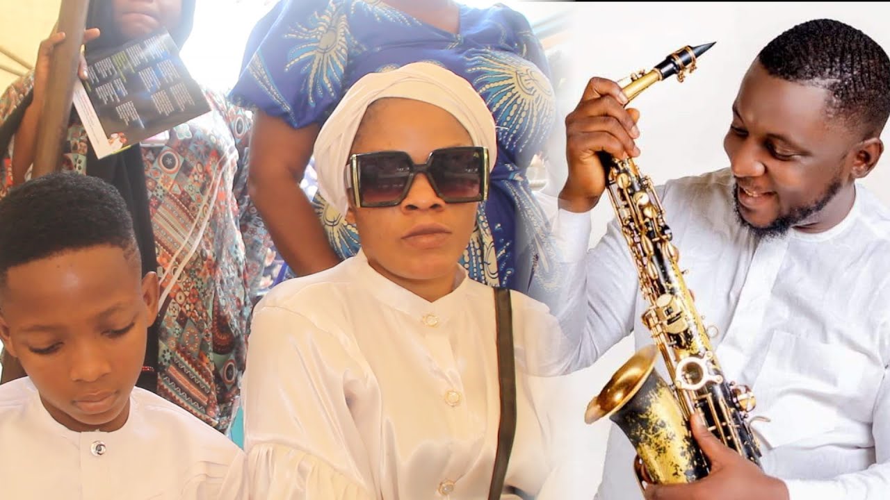 SO EMOTIONAL: MOMENT FAMILY AND FRIENDS GATHERS FOR SULE SAX SERVICE OF ...