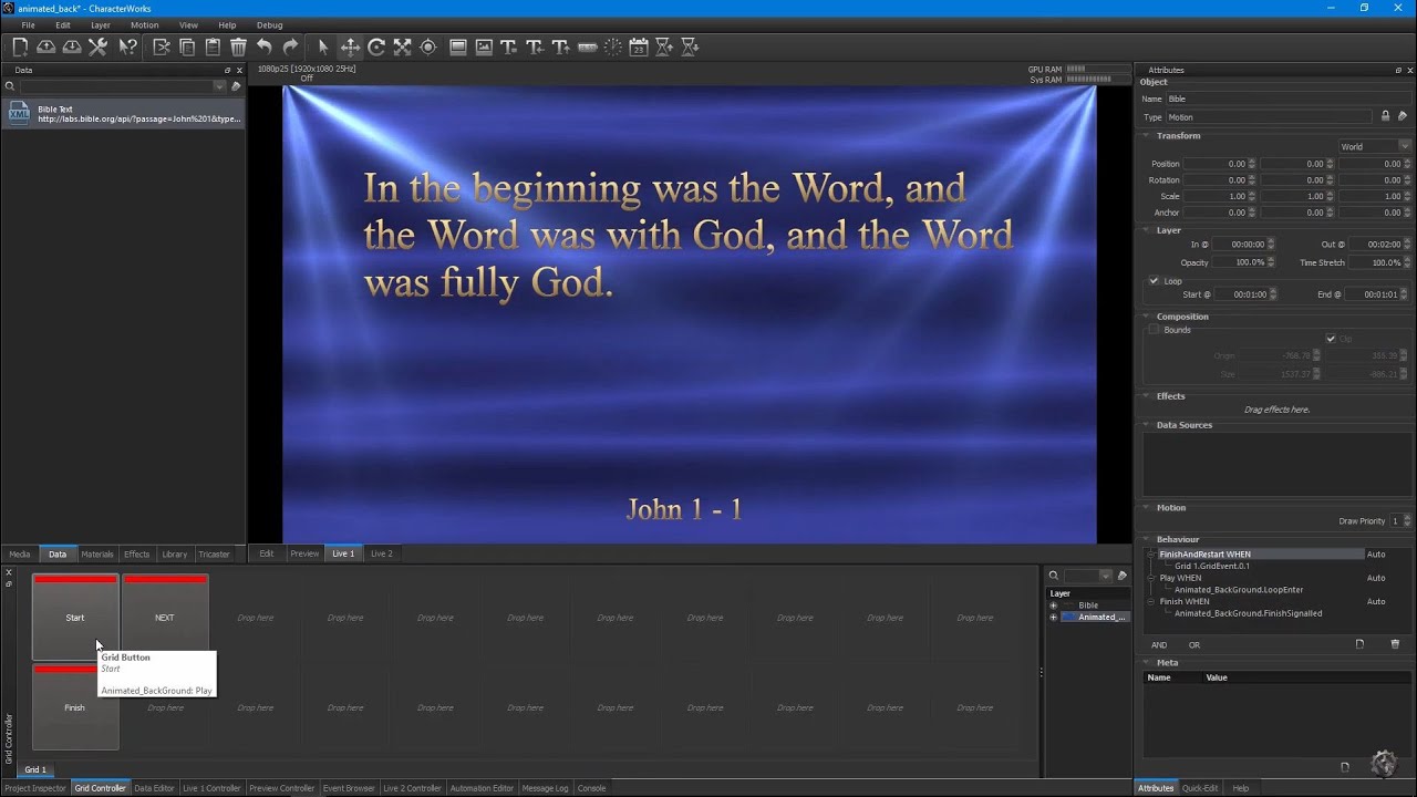 Building Sermon Graphics for Church Live Streaming - YouTube