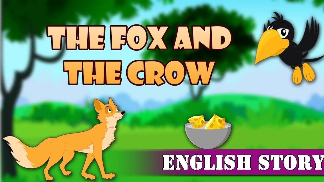 Fox And Crow story in English | fox and creamy cheese 🧀 😋 |moral ...
