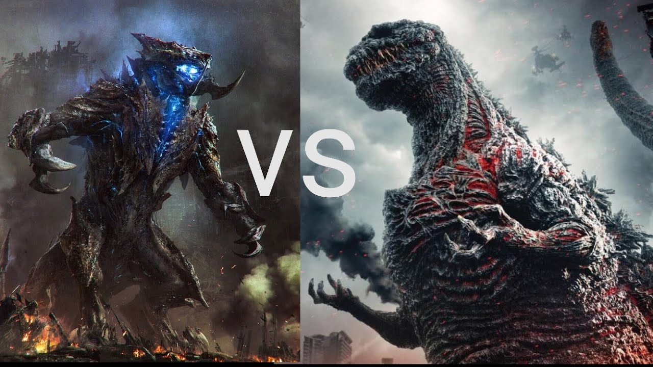 Mega-Kaiju (Pacific Rim Uprising) vs Kamakura San (Godzilla Resurgence ...