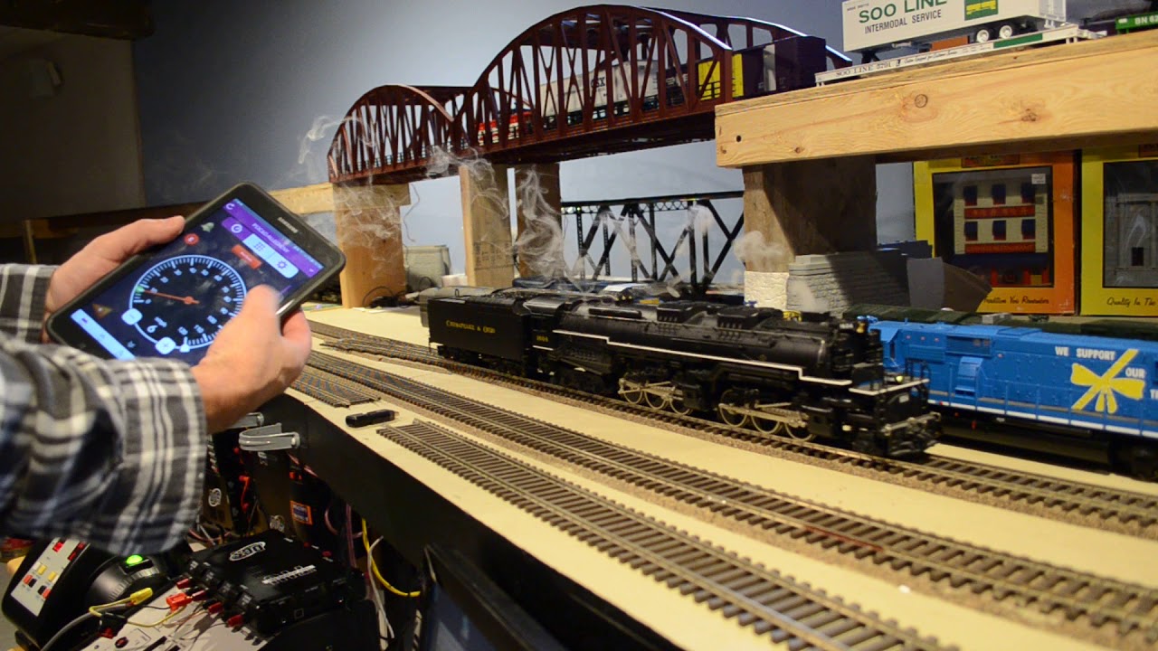 MTH 2 rail O Allegheny w/ playable whistle - YouTube