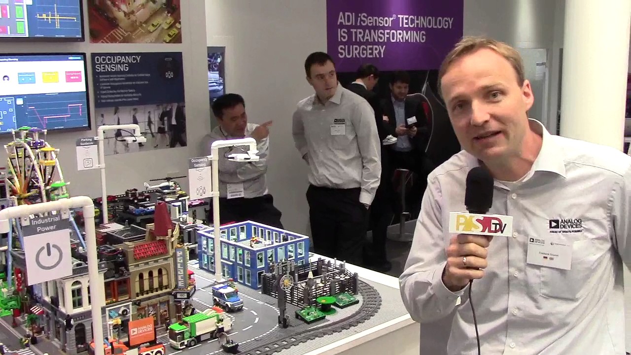 PSDtv - Analog Devices shows their smart lego smart-city demonstrator ...