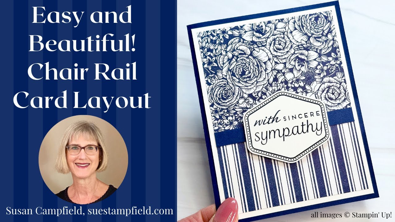 Fast! Three Cards with the Chair Rail Layout and Serene Love Designer ...