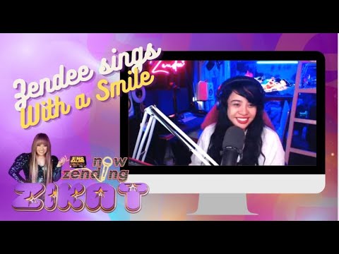 Now Zending Zikat Highlight: Zendee sings With a Smile - YouTube