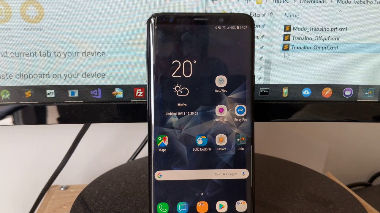 Best way to import Tasker Files from a PC - YouTube