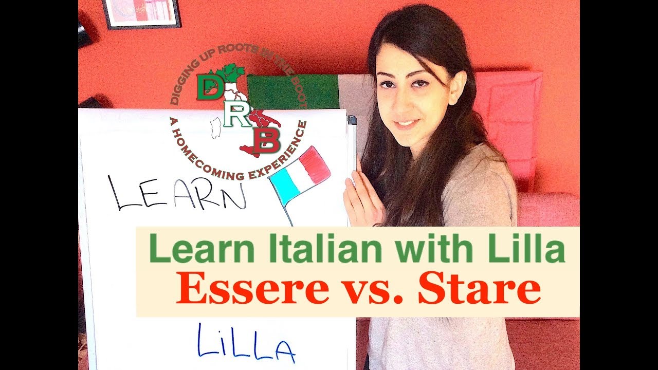 🇮🇹 Learn Italian with Lilla - Essere vs. Stare - Italian Verbs 🇮🇹 - YouTube