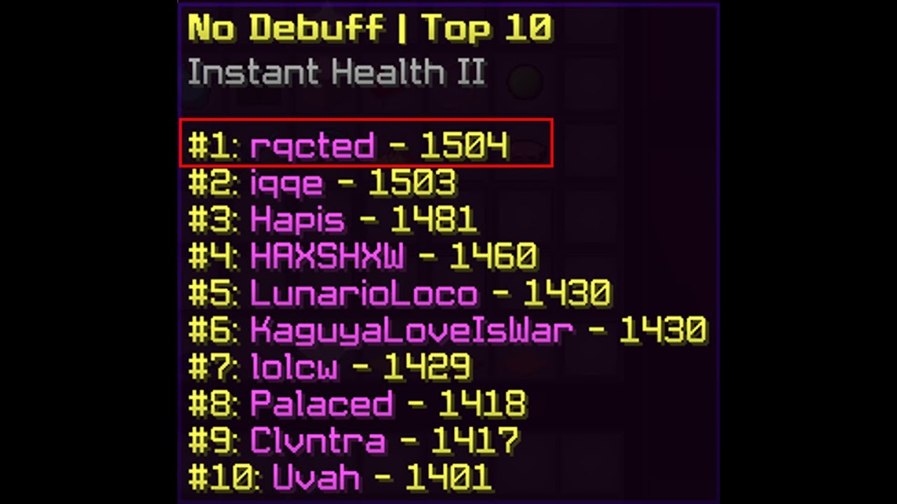 #1 NoDebuff on MMC - YouTube
