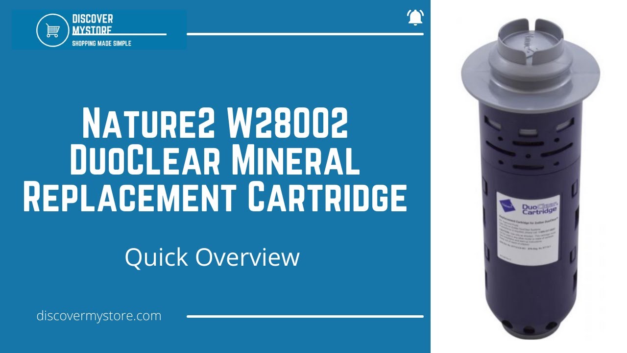 Nature2 W28002 DuoClear Mineral Replacement Cartridge - YouTube