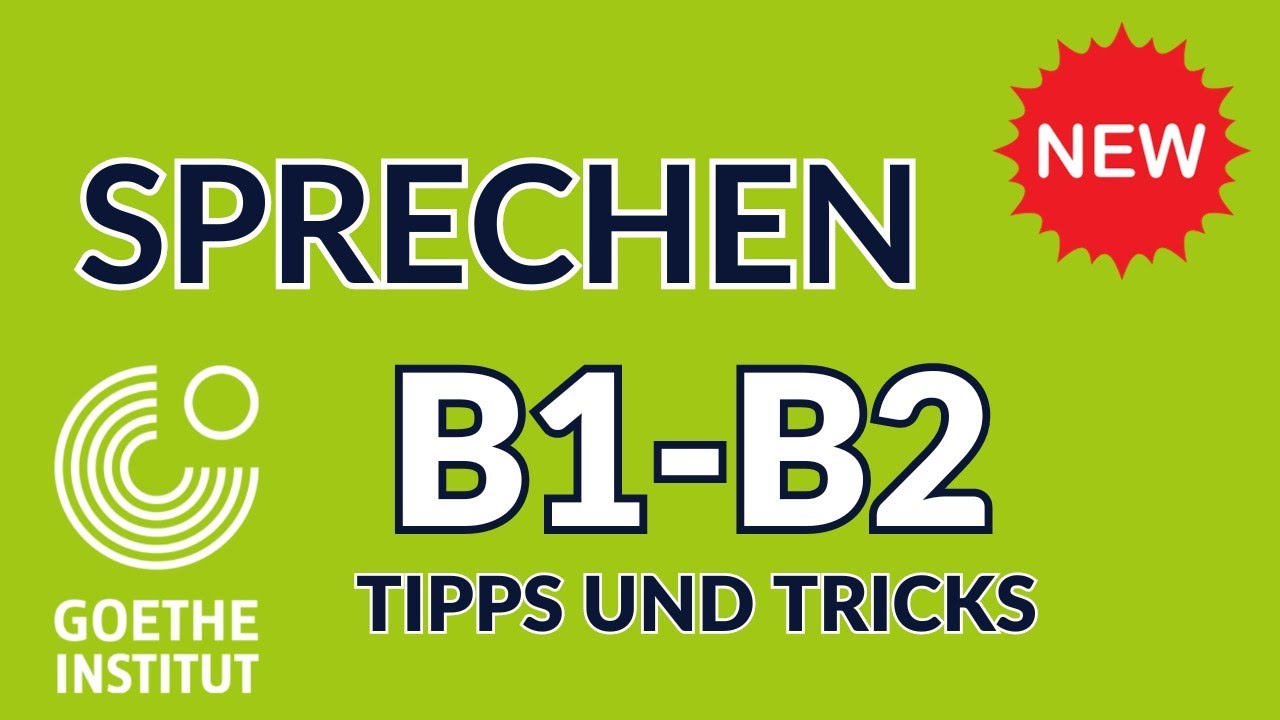 B2 Sprechen Tipps for Goethe ECL Prüfung - YouTube