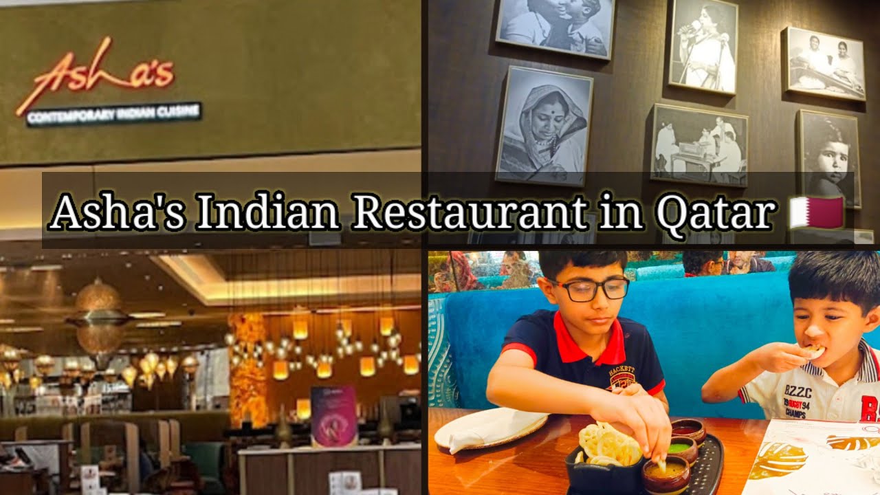 Asha's Indian restaurant Doha, Qatar | - YouTube