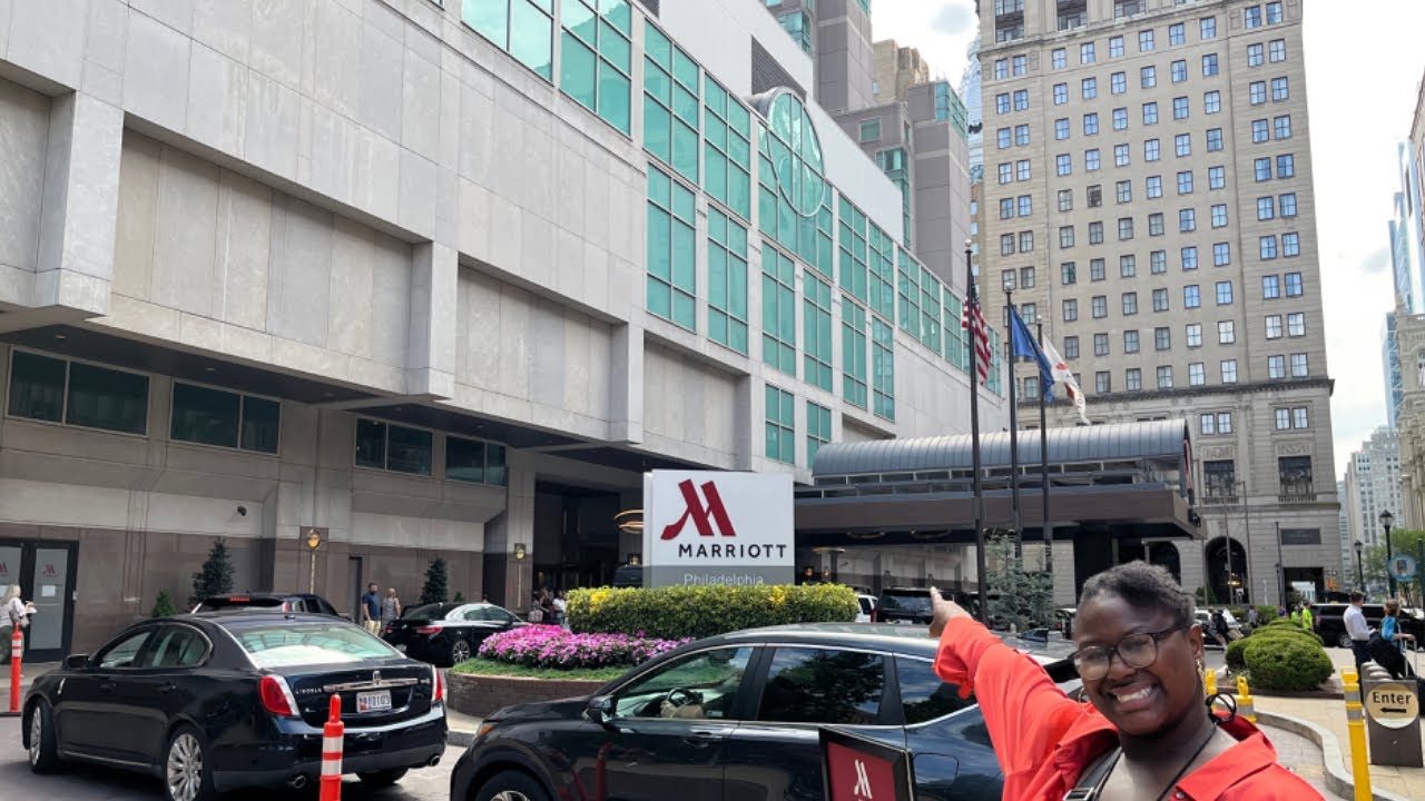 My stay at the Philadelphia Marriott Downtown - YouTube