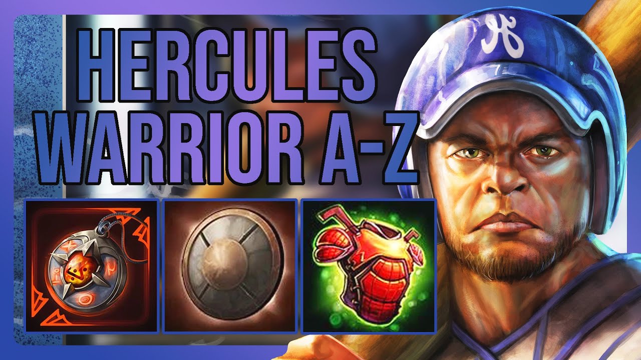 BIG BOULDERS! Hercules Solo Gameplay (Smite Warrior A-Z) - YouTube