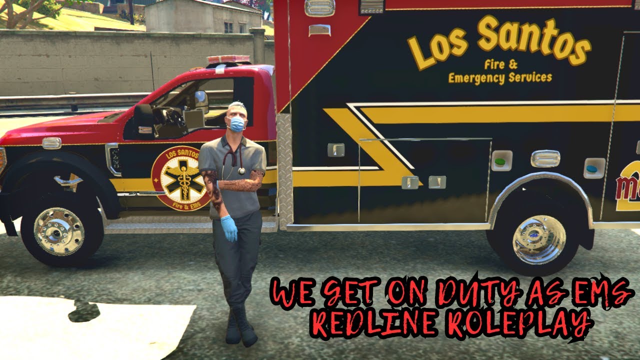 Live - We Get On Duty As Ems In Redline Roleplay - YouTube