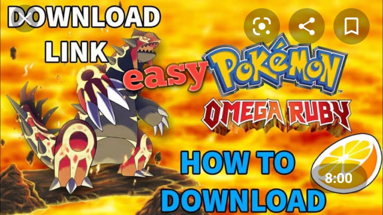 Pokemon omega Ruby download easy - YouTube